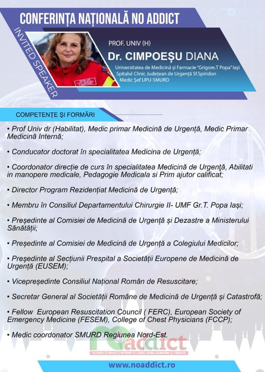 Conferinta Nationala No Addict Iasi